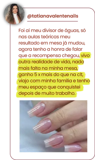 Formação Nail Designer Profissional New Carol Velten